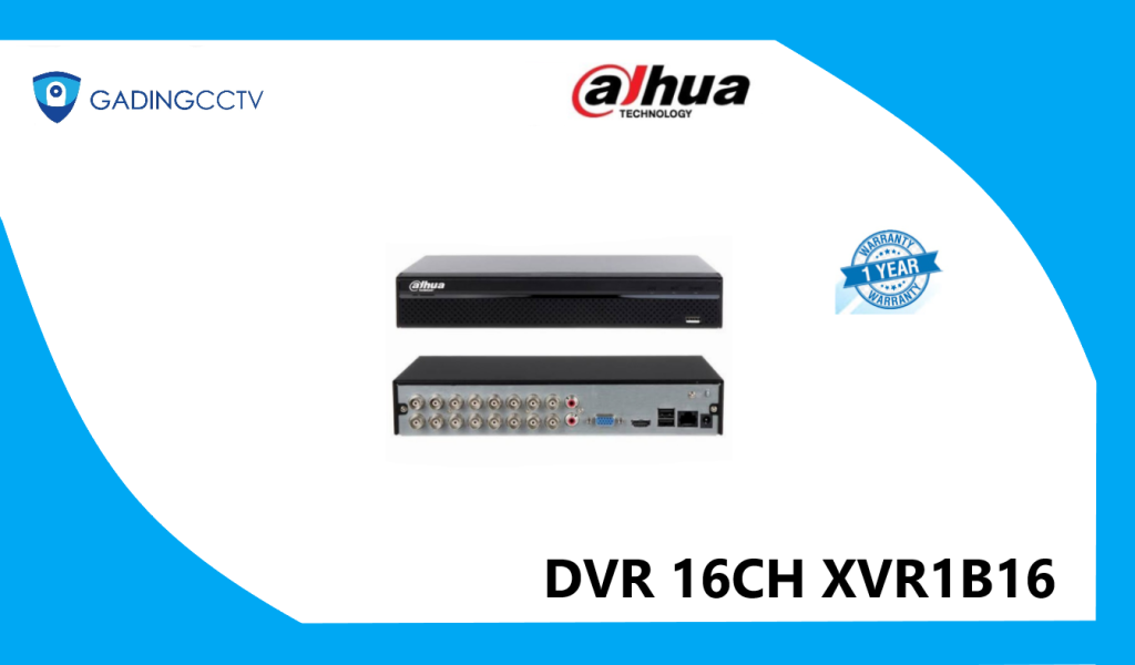 DVR DAHUA 16CH DH-XVR1B16-I – GADING CCTV
